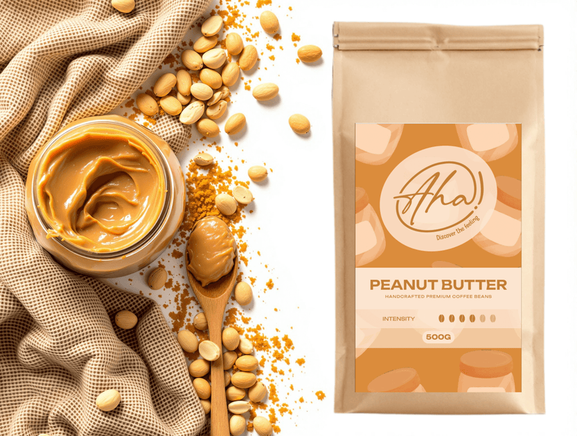 Peanut Butter Coffee 500g - AHA! Flavored Coffees – Aha! Coffee Roasters